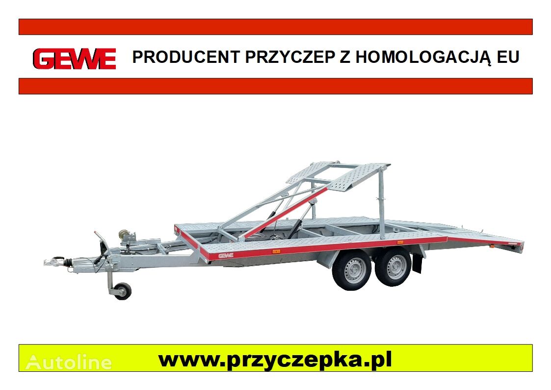 Nova Gewe Laweta piętrowa, hydrauliczna, L3500 F/1 prikolica autotransportera