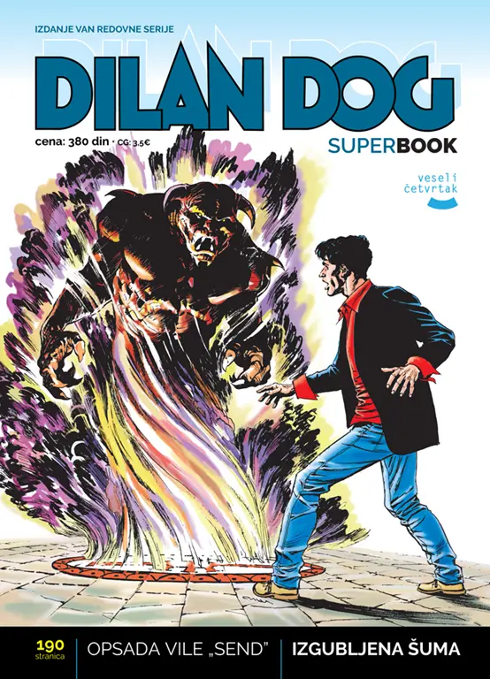 Veseli Četvrtak Dylan Dog Super book 60 - Opsada vile Send / Izgubljena šuma