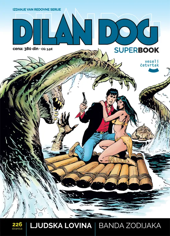 Veseli Četvrtak DYLAN DOG SUPER BOOK 39 - Ljudska lovina i Banda zodijaka