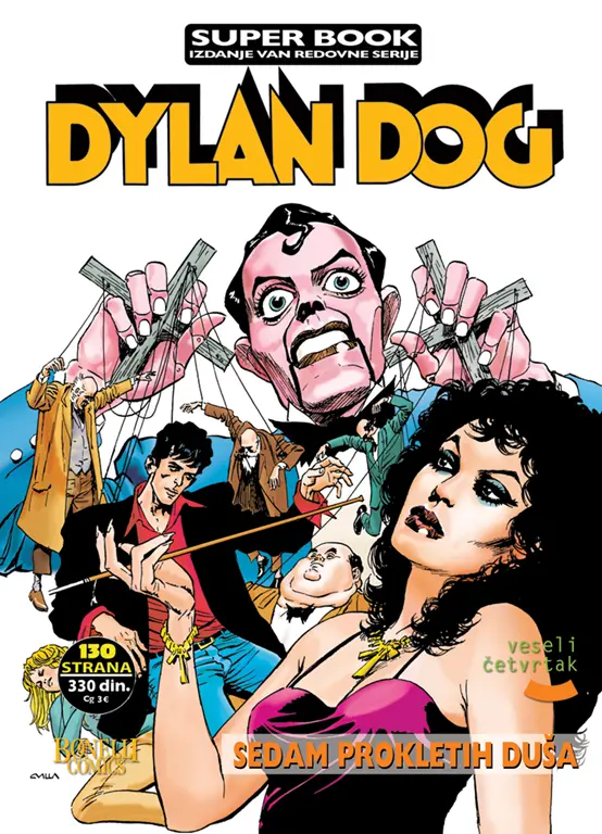 Veseli Četvrtak DYLAN DOG SUPER BOOK 38 - Sedam prokletih duša