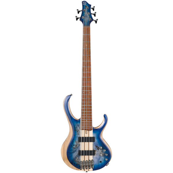 Ibanez BTB845-CBL Finiš Cerulean Blue Burst Low Gloss Bas električna gitara