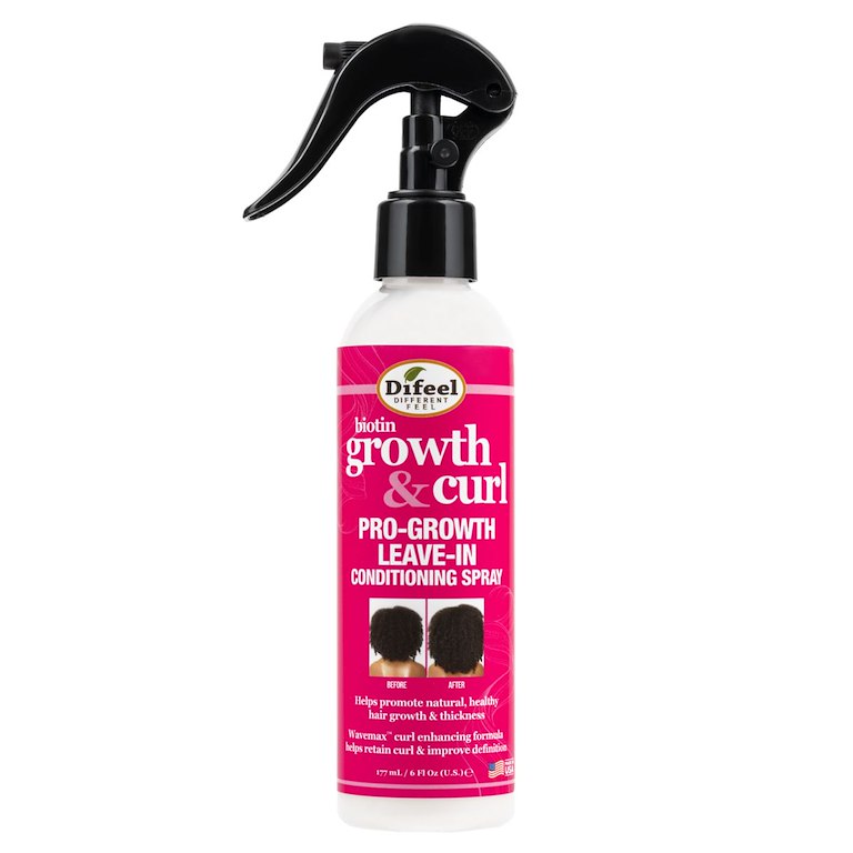 Balzam u spreju za kovrdžavu kosu DIFEEL Biotin Growth & Curl 177ml