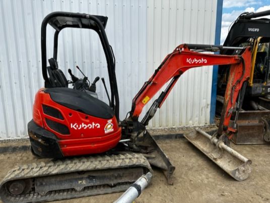 Kubota U25-3 EU Canopy mini bager