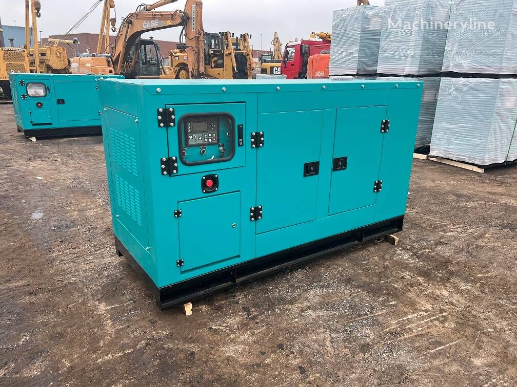 Ricardo 50KVA 40KW SILENT GENERATOR 3 PHASE 50HZ 400V NEW diesel generator