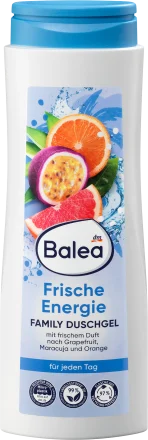 Balea
Frische Energie gel za tuširanje za celu porodicu, 500 ml