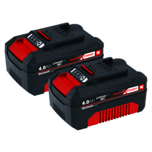 Einhell Power-X-Change Twinpack 18V 2x4,0 Ah baterija