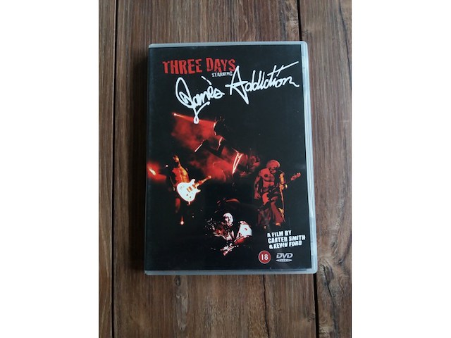 Jane`s Addiction - Three Days (LIVE DVD)