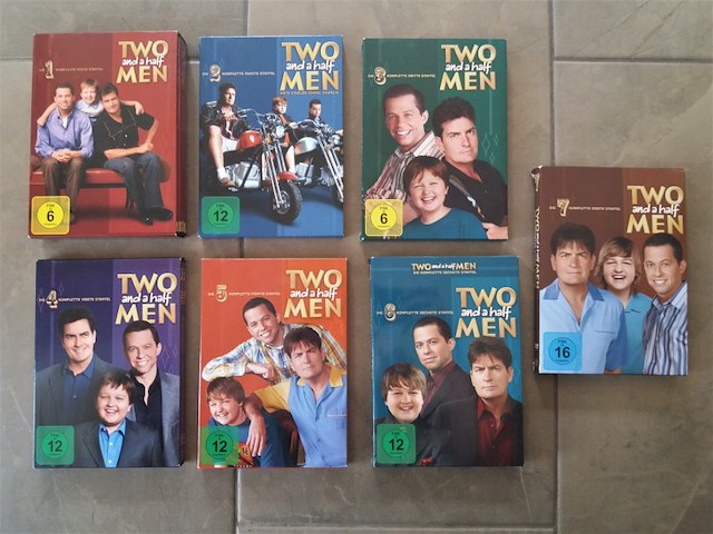 Two And A Half Men (Dva i po muškarca) 7 SEZONA 27DVD