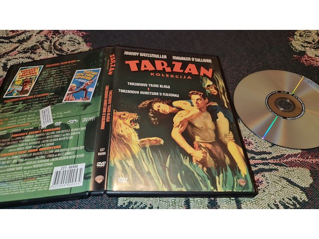Tarzan kolekcija , 2 filma DVD (double-sided)