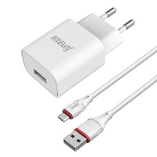 Punjač Comicell 2A + kabl micro USB beli