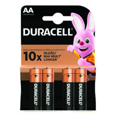 Baterija Duracell alkalna AA LR6