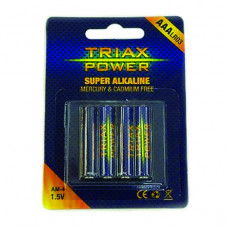 Baterija TriaxPower alkalna AAA LR03