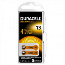 Baterija Duracell ZA13 za slušne aparate
