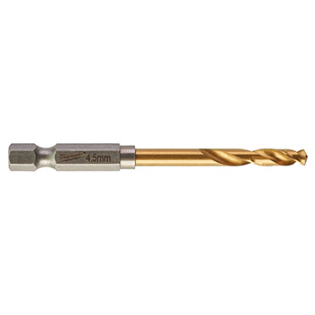 Milwaukee udarna burgija za metal HSS-G TiN HEX 1/4" 4,5mm 48894710