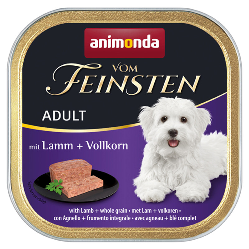 Animonda Vom Feins Dog Adult Jagnjetina Žitarice 150g