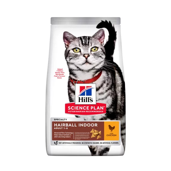 Hills Cat Adult Hairball Indoor 300g