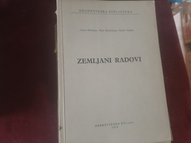 612 Zemljani radovi - Leon Harmant