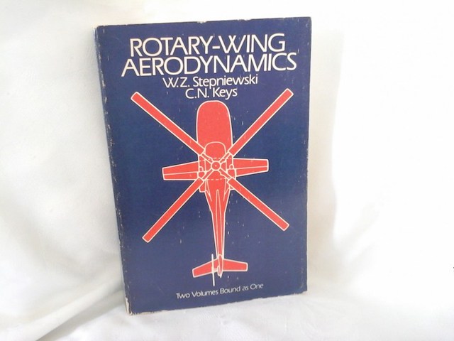 Rotary wing aerodynamics Stepniewski Keys