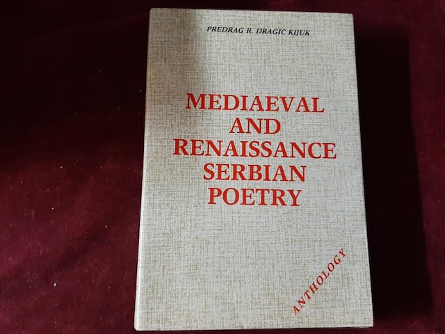 613 Mediaeval and renaissance serbian poetry