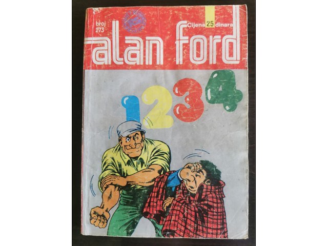Alan Ford Vjesnik AF 273 - 1 2 3 4