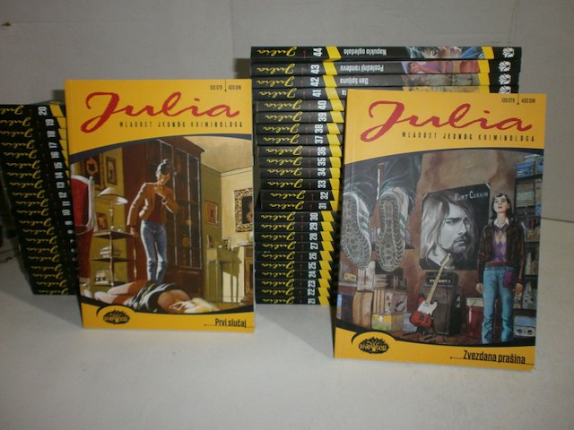 JULIA 1-44  + 1-2 MLADOST KOMPLET DARKWOOD