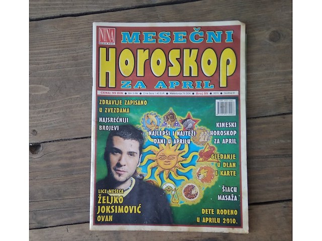 CASOPIS HOROSKOP ZELJKO JOKSIMOVIC