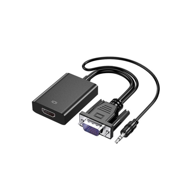 Fast Asia Adapter-konvertor VGA na HDMI+Micro+Audio