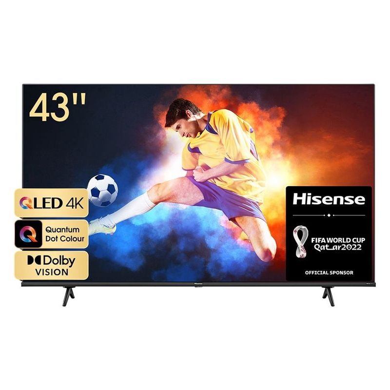 Hisense 43″ 43E7HQ Smart QLED 4K Ultra HD LCD TV
