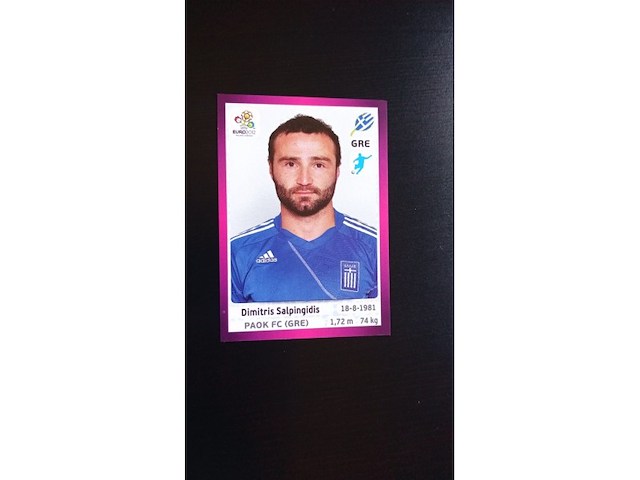 Euro 2012 Panini Nemačko izdanje broj 101