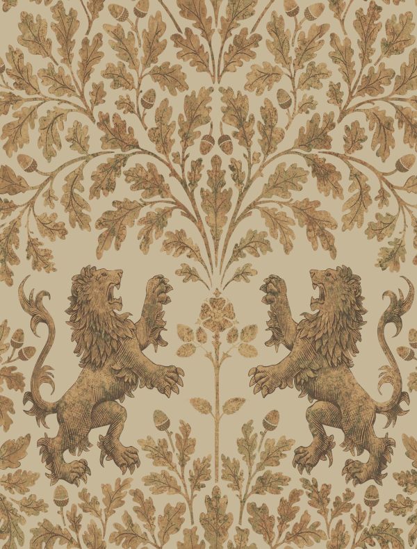 Boscobel Oak Wallpaper 116/10037 by Cole & Son