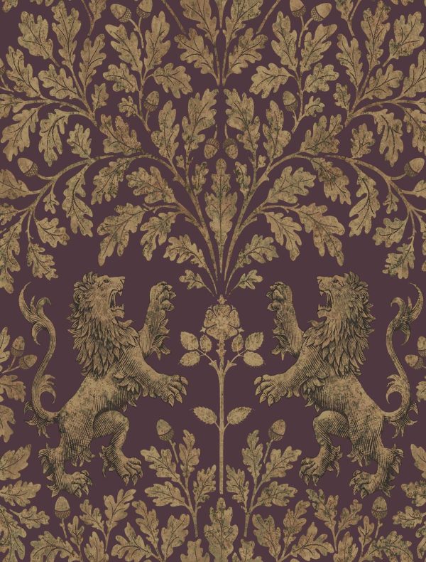 Boscobel Oak Wallpaper 116/10038 by Cole & Son