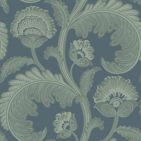 Fanfare Flock Wallpaper 116/7026 by Cole & Son