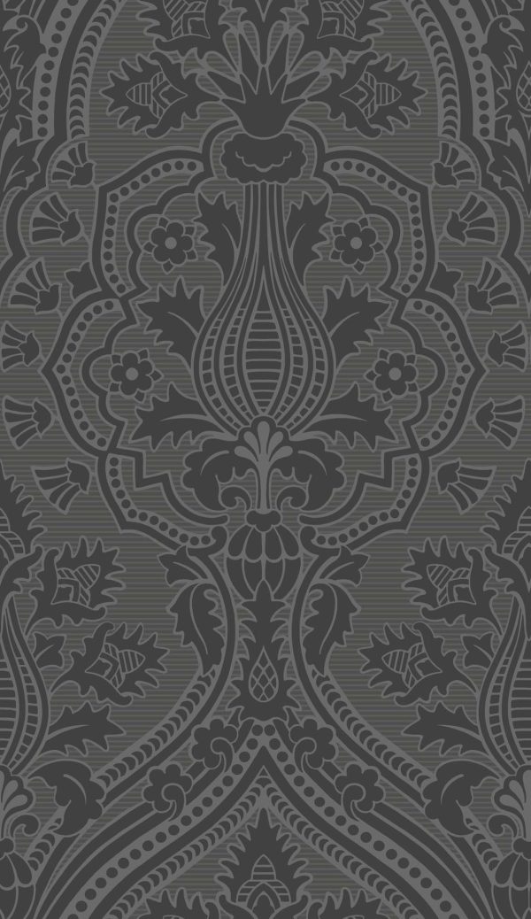 Pugin Palace Flock Wallpaper 116/9035 by Cole & Son