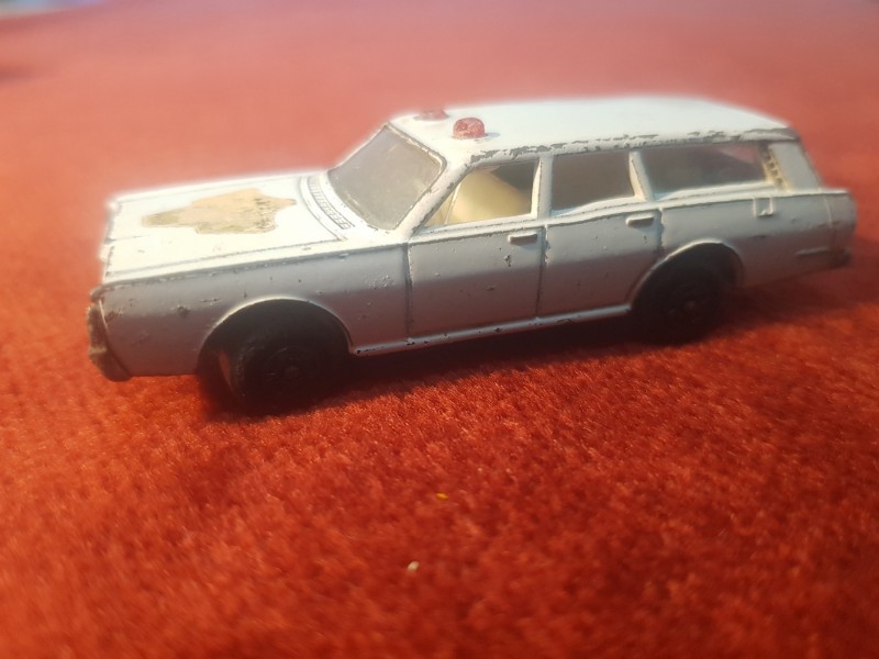 Matchbox mercury police car 1971 br.7