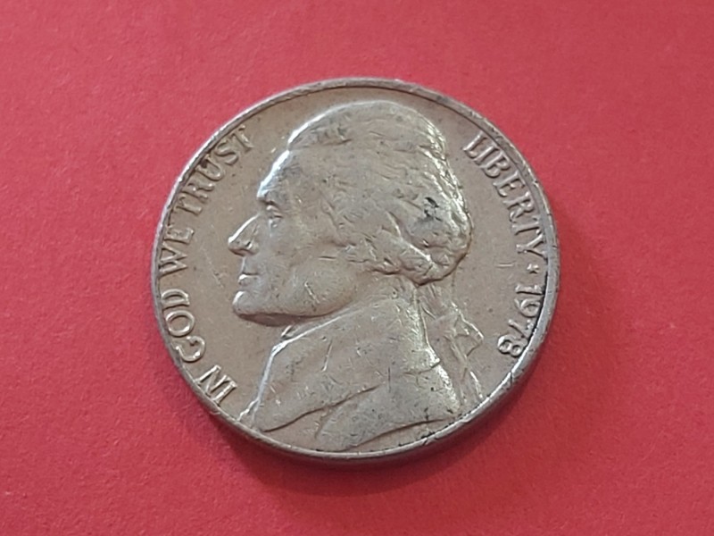 USA - five cents 1978 god