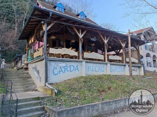 Izdajem restoran čardu na obali Tise