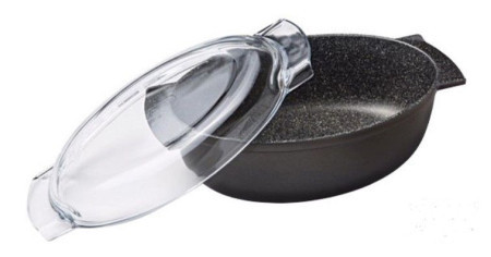 Risoli granit-pekač ovalni 36x24cm ( 00109FGR-36H )