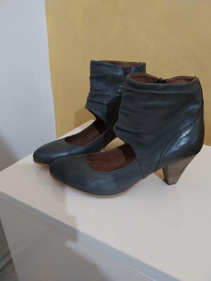Sive kožne cipele br.39
