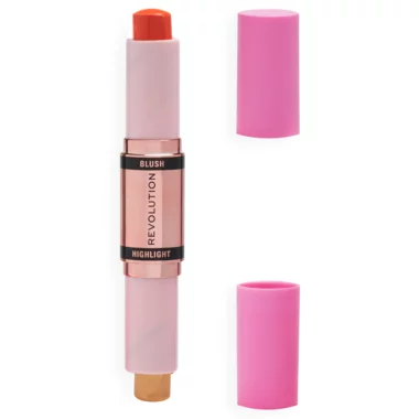 Rumenilo i hajlajter u stiku MAKEUP REVOLUTION Coral Dew 2x4.3g