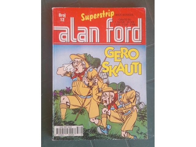 Alan Ford, Gero skauti, Superstrip #12
