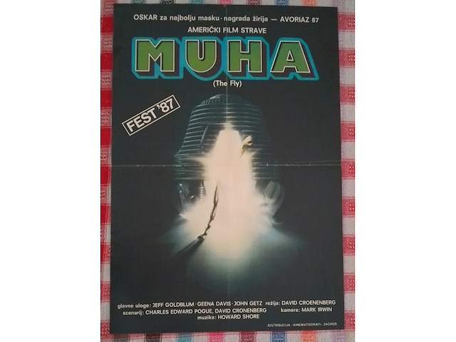 plakat MUHA (David Cronenberg)