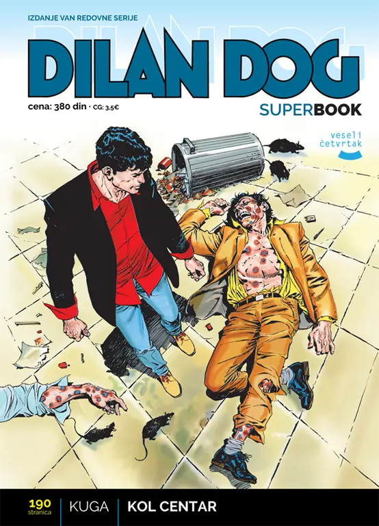 Veseli Četvrtak Dylan Dog Super book 59 - Kuga/Kol centar