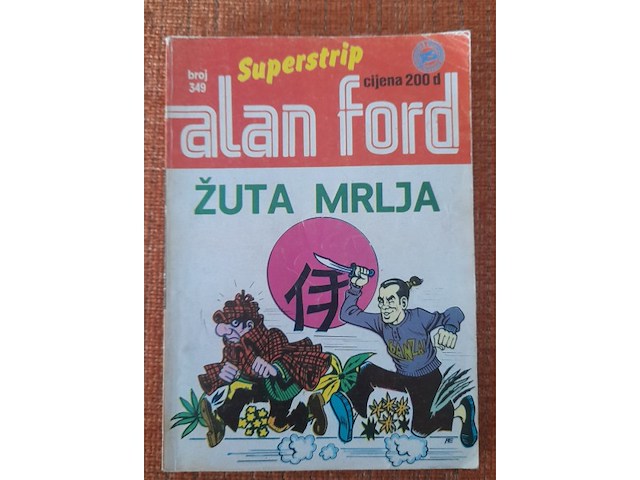 Alan Ford, Žuta mrlja, Vjesnik #249