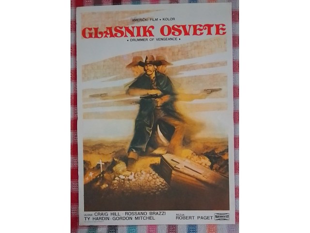 plakat GLASNIK OSVETE