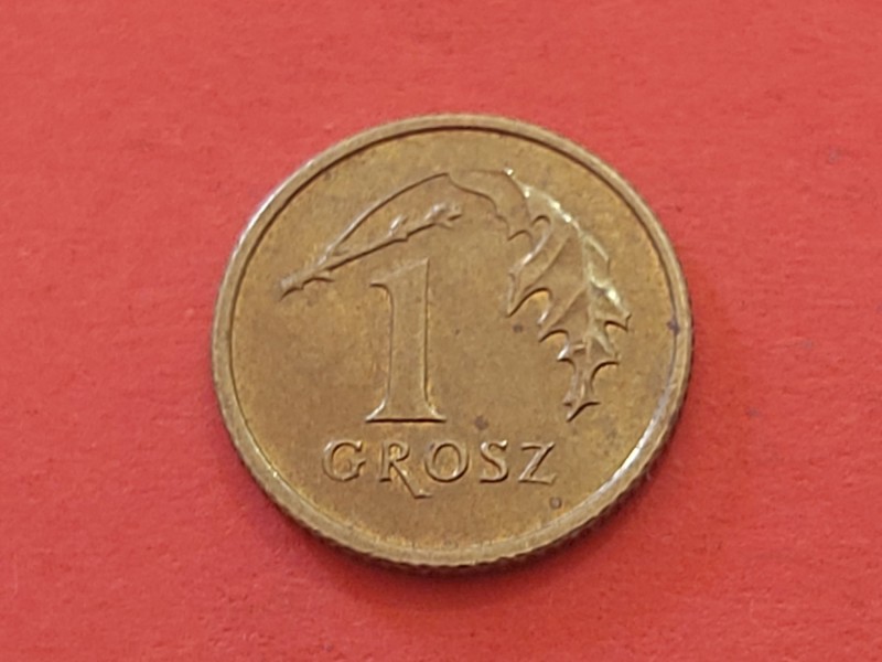 Poljska - 1 grosz 2002 god