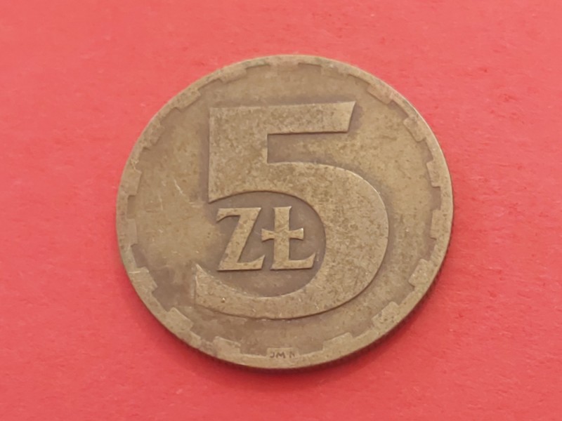 Poljska - 5 zlotych 1976 god