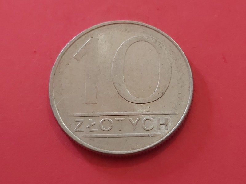 Poljska - 10 zlotych 1987 god