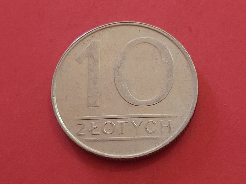 Poljska - 10 zlotych 1988 god