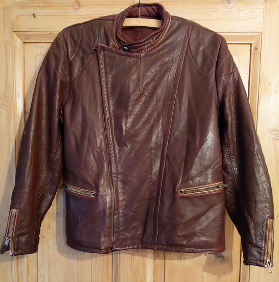 Vintage nemačka kožna jakna
