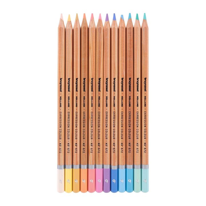 Olovke u boji Bruynzeel pastelne nijanse 12 kom